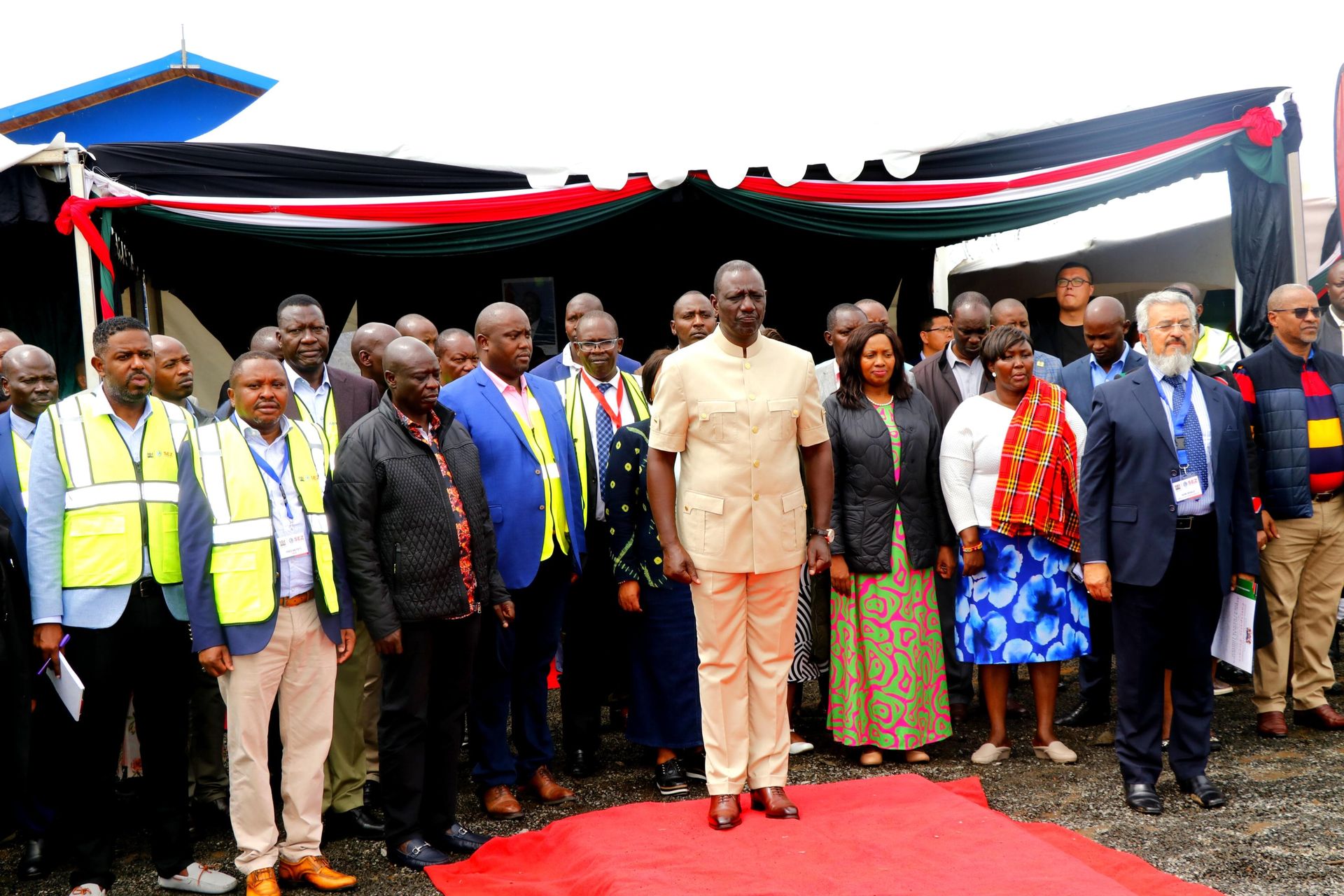 H.E President William Ruto at Naivasha Special Economic Zone ...